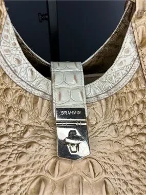 Brahmin | Bags | Brahmin Elisa Honeycomb Leroy Metallic Melbourne ...